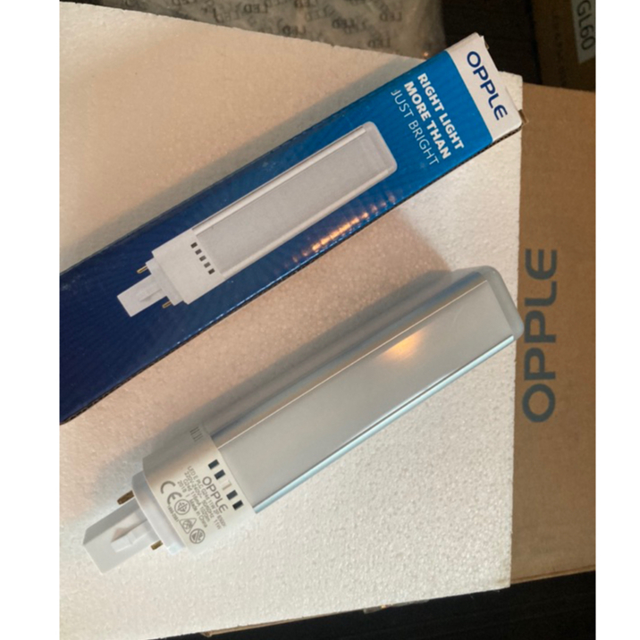 11W LED EcoMax PLC Tube, G24d 2Pin, 6500K Daylight (OPPLE BRAND ...