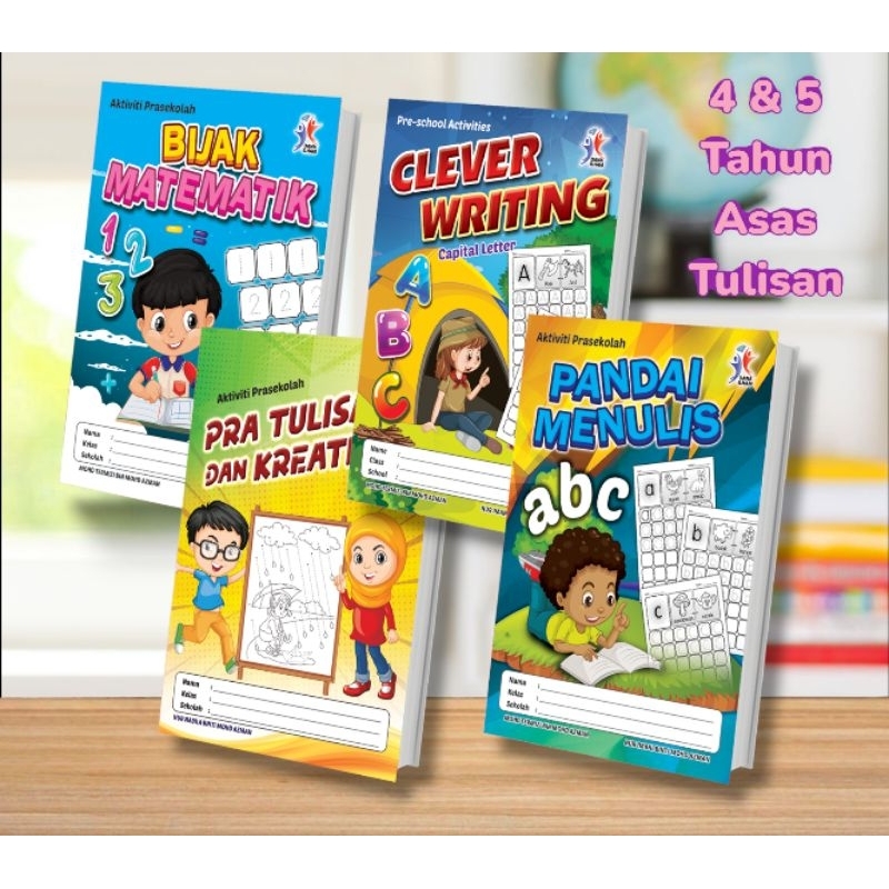 SET PRA TULISAN KHAS UNTUK PRA SEKOLAH 4-6 TAHUN | Shopee Malaysia