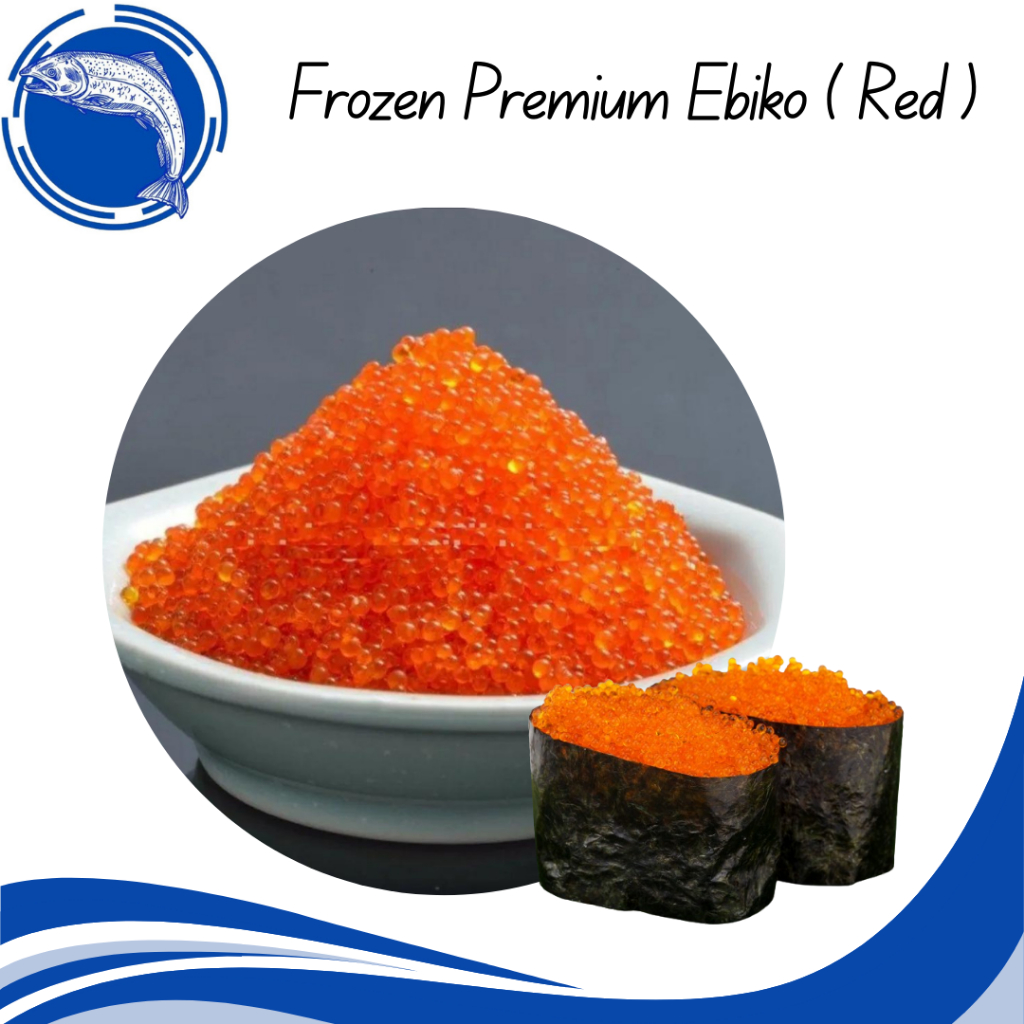 🔥New 🔥Premium Frozen Ebiko ( Red ) ( 500G ) | Shopee Malaysia