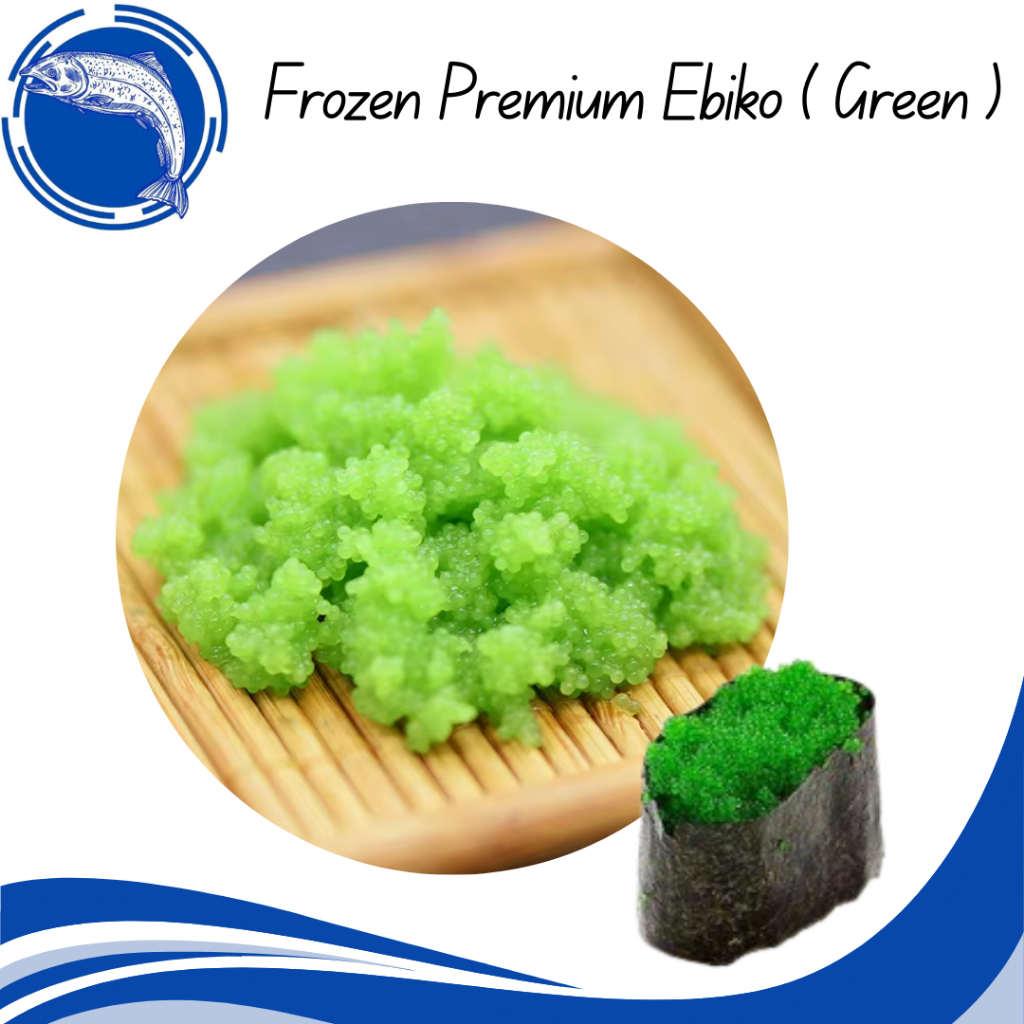 🔥New🔥 Premium Frozen Ebiko ( Green ) | Shopee Malaysia