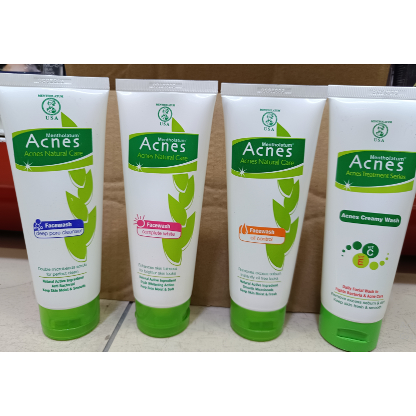 Pencuci Muka Acnes Natural Care MENTHOLATUM Skincare 100g | Shopee Malaysia