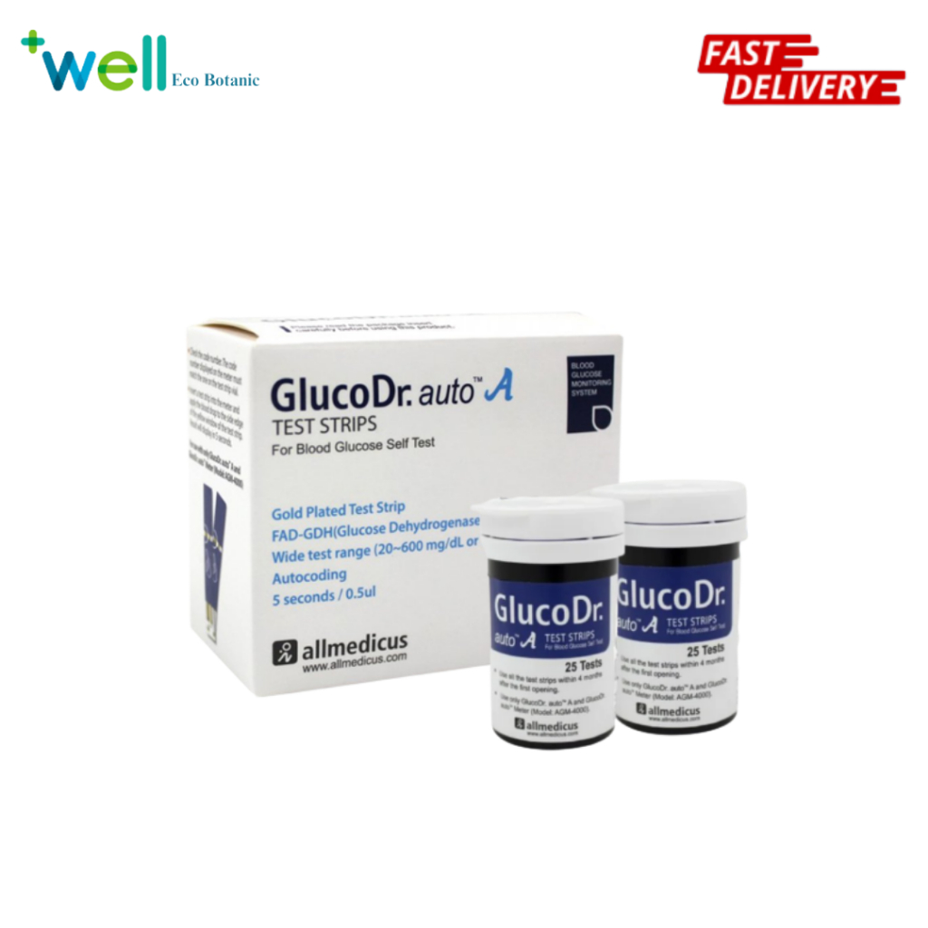 Glucodr Auto A Glucose Test Strips (2 X 25's) | Shopee Malaysia