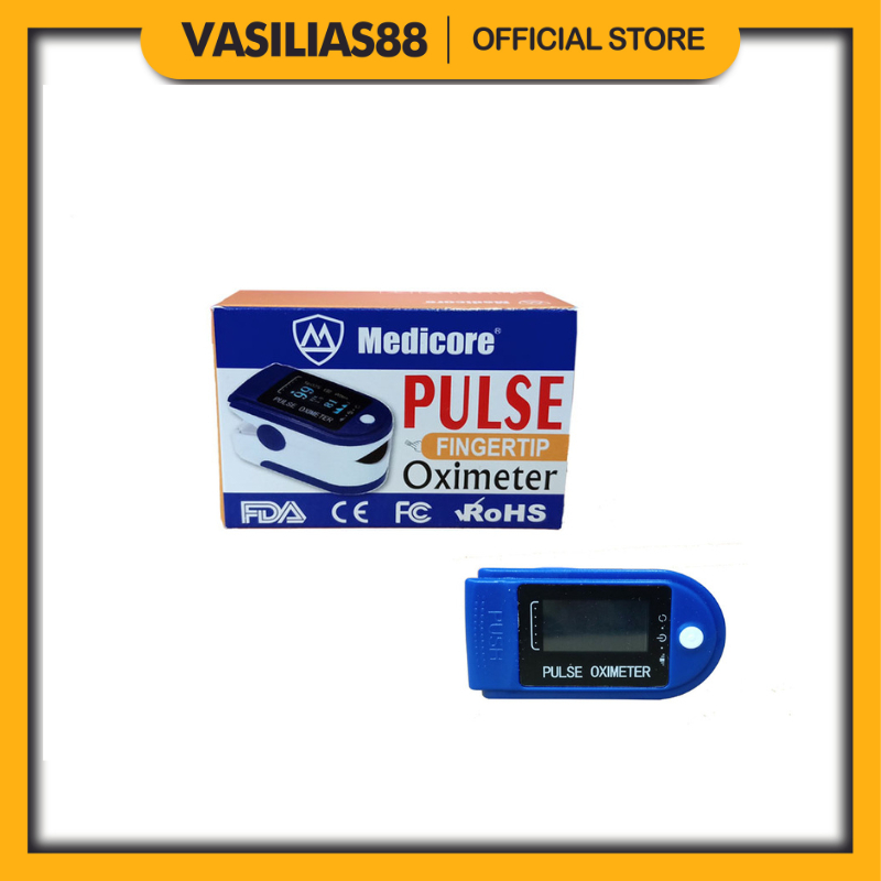 [READY STOCK] MEDICORE FINGERTRIP PULSE OXIMETER @ HEART RATE BLOOD ...