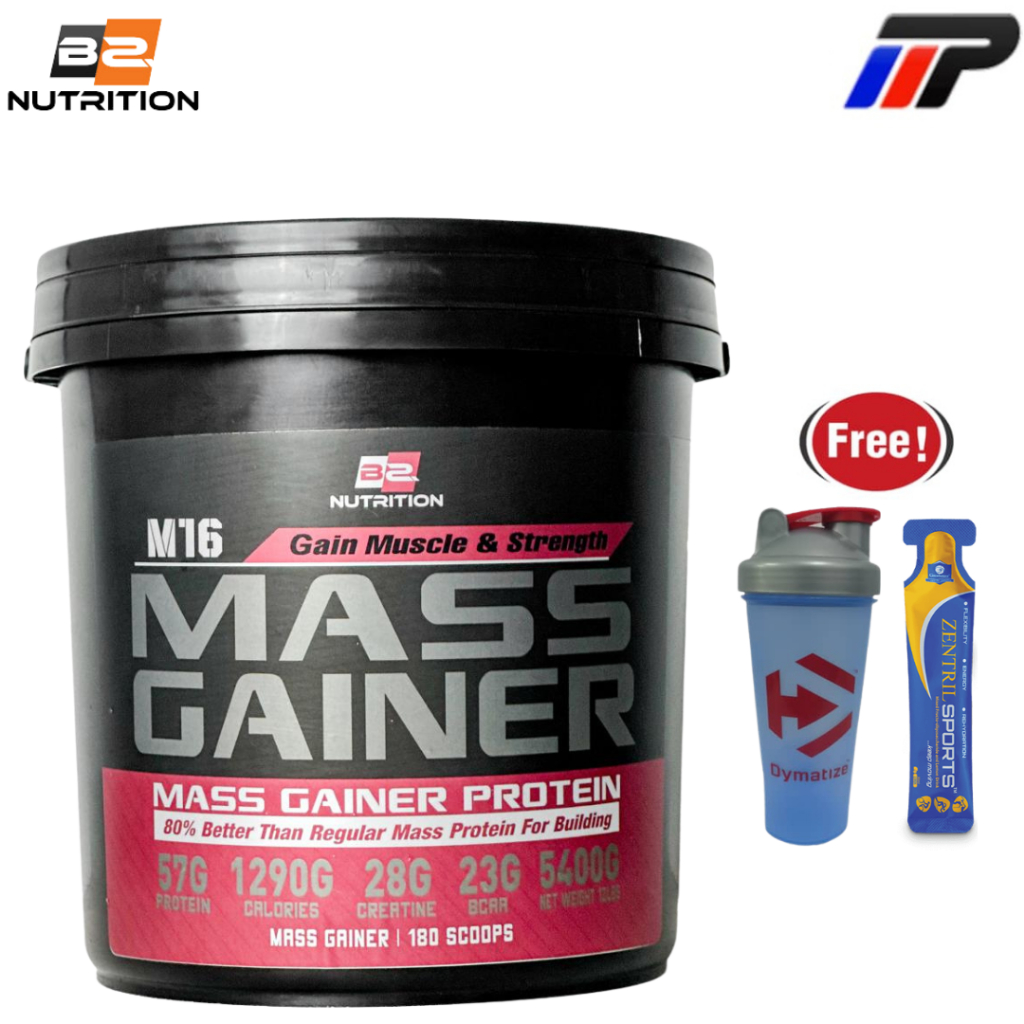 BS Nutrition M16 Mass Gainer Protein, 5.4kg - Susu Tambah Berat Badan ...