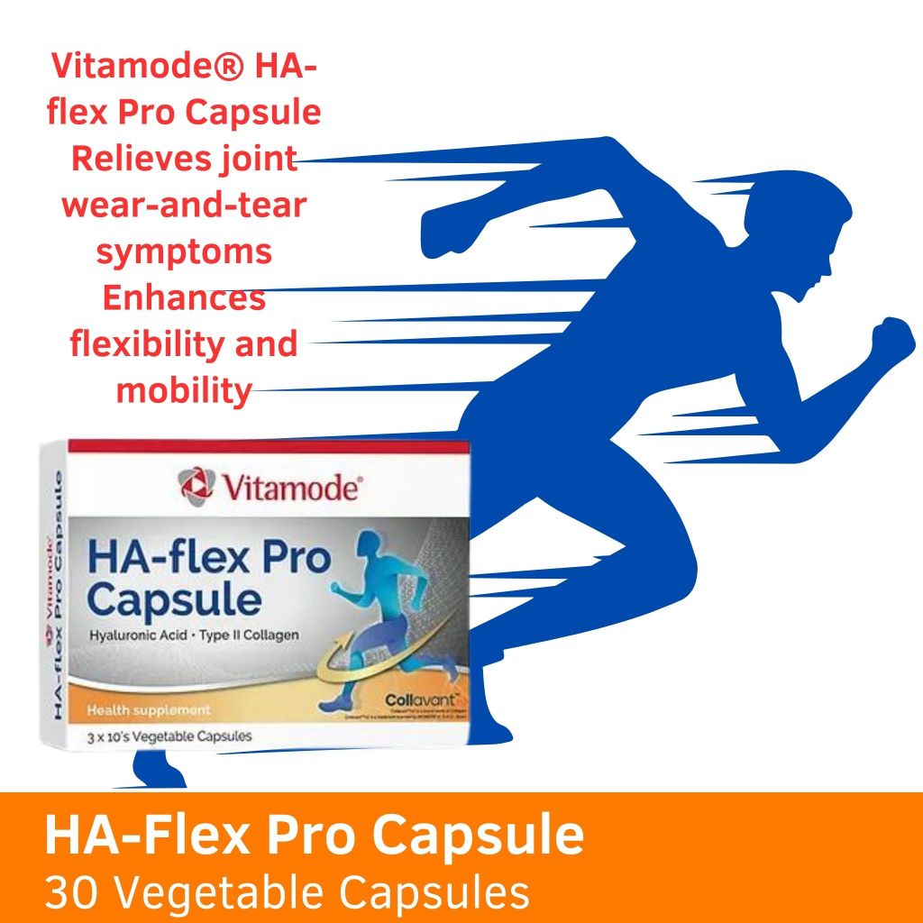 (READY STOCK!) Vitamode HA-flex Pro Capsule 3x10's [EXP 23/04/26 ...