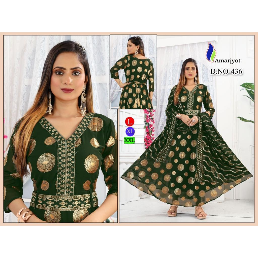 Long Kurti Indian Gaun Modern Design 2024 Elegan Very Nice | Shopee ...