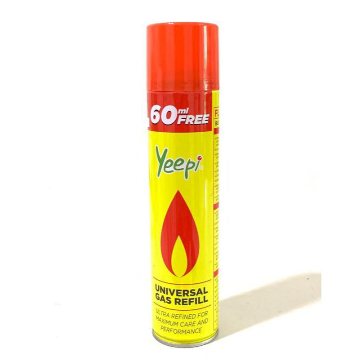 PENYEMBUR GAS MEMASAK YEEPI UNIVERSAL GAS LIGHTER REFILL (300ML FREE ...