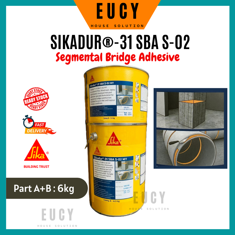 Sikadur 31 SBA S-02 (Part A+B : 6kg) Epoxy Segmental Bridge Adhesive ...