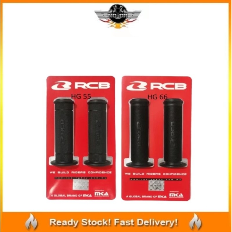 100%ORI RCB NEW PACKING RACING BOY UNIVERSAL HG66/HG55 RUBBER HANDLE GRIP | Shopee Malaysia