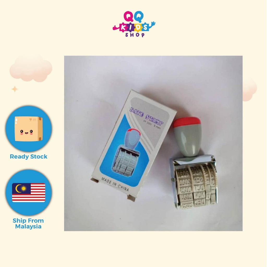 Date Stamp / Date Chop Yt300 ( 4 & 5Mm ) Stamp Chop 印章 | Shopee Malaysia