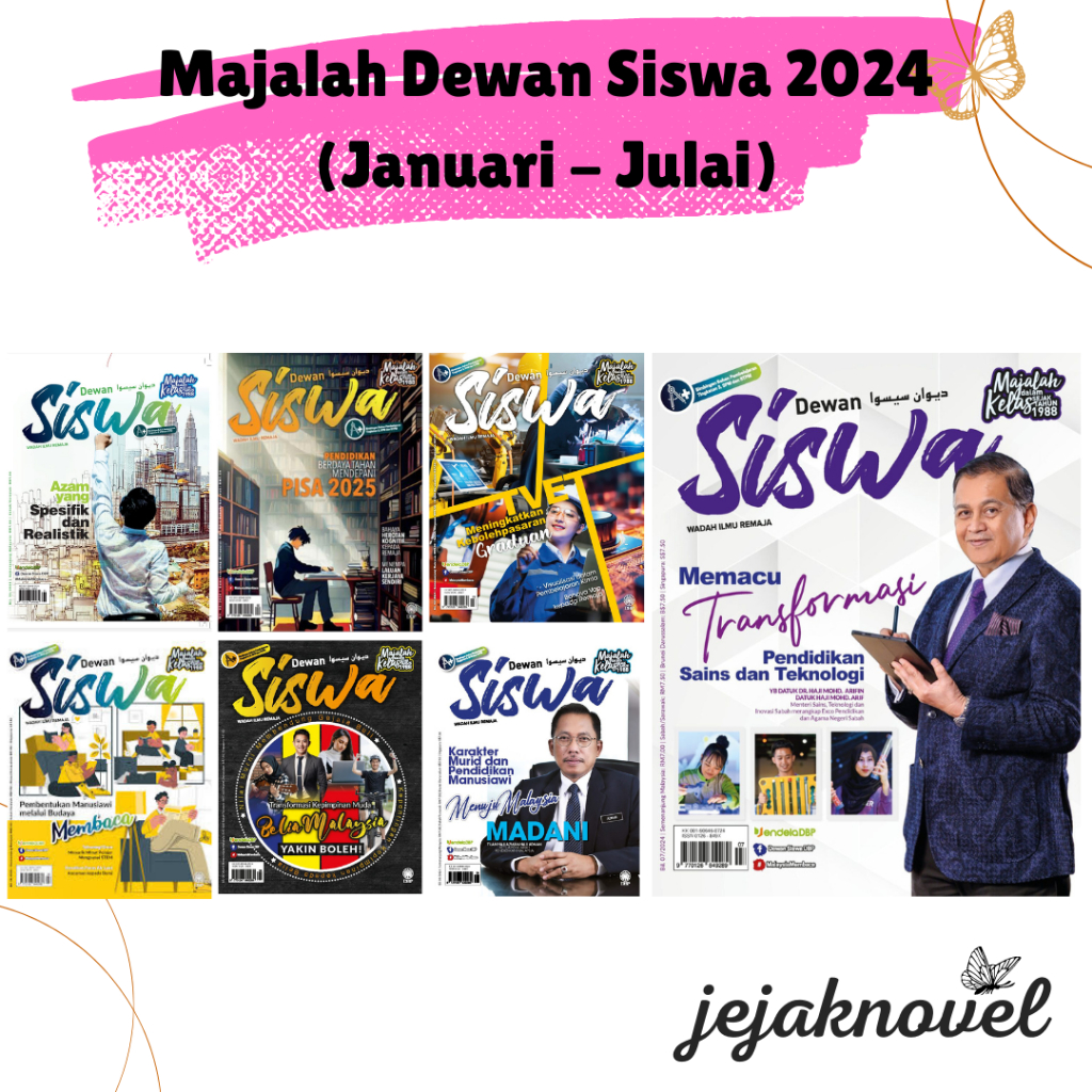 Dewan Siswa 2024 | Majalah | DBP | Shopee Malaysia