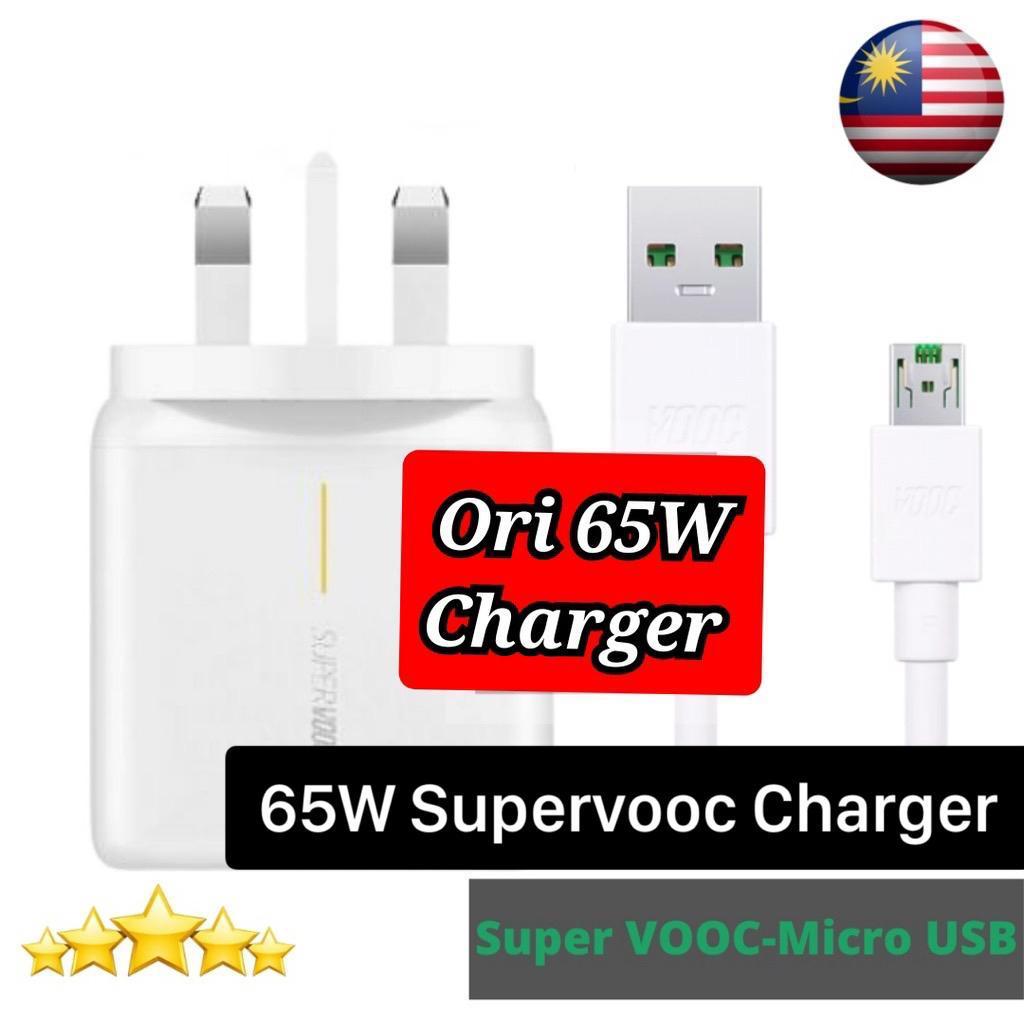 65W SuperVooc Fast Charging 2.0 MICRO USB & 65WATT SUPERVOOC 2.0 Type C ...