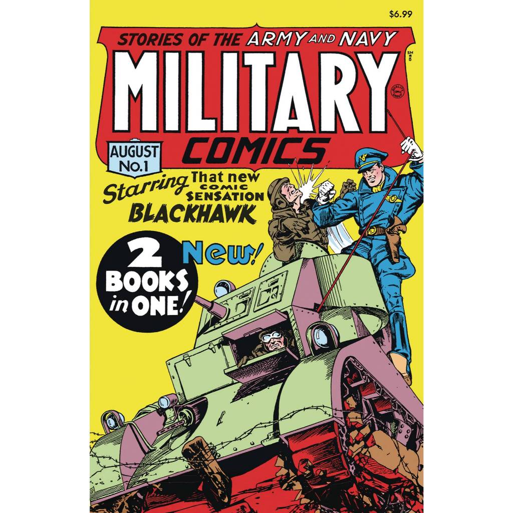 MILITARY COMICS #1 FACSIMILE EDITION - BLACKHAWK - DC COMICS - Comic ...