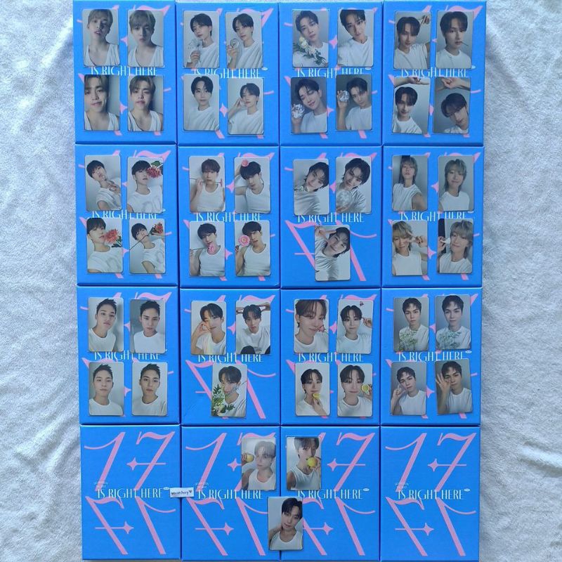 (READY STOCK) SEVENTEEN BEST ALBUM [17 IS RIGHT HERE] DEAR VER RANDOM PHOTOCARD | Shopee Malaysia