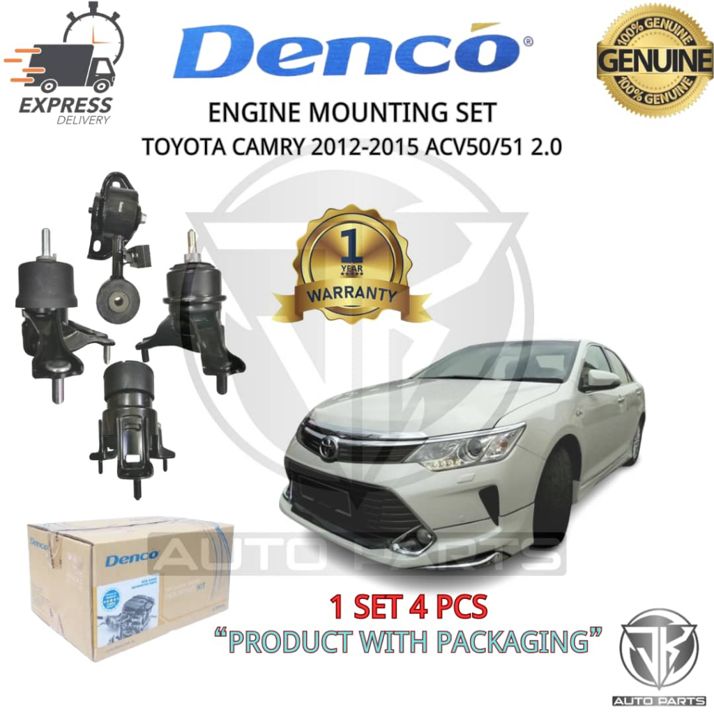 #DENCO#ENGINE MOUNTING SET TOYOTA CAMRY 2014-2017 ACV51 2.0 (MK-210043 ...