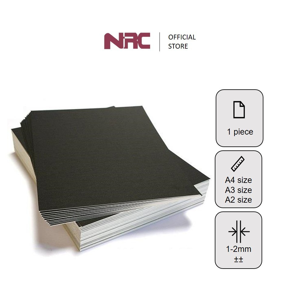 Black Mounting Board DIY Craft Project - A4 / A3 / A2 | Shopee Malaysia