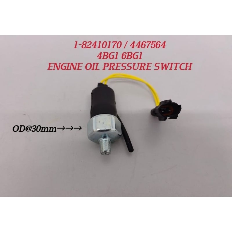 1-8241017-0 (1PC) ENGINE OIL PERSSURE SWITCH FOR 4BG1 6BG1 | Shopee ...