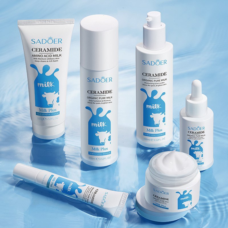 SADOER CERAMIDE MILK WHITENING MOISTURIZING 6IN1 BOX SET (SD87686 ...