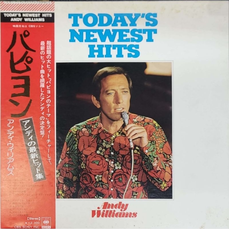 Andy Williams - Today Newest Hits (LP) | Shopee Malaysia