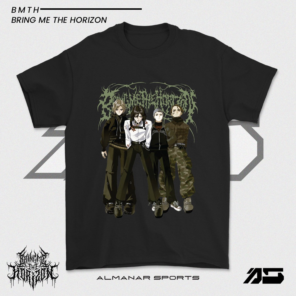 BRING ME THE HORIZON BAND BMTH TSHIRT BAJU COTTON 💥100% cotton Premium ...