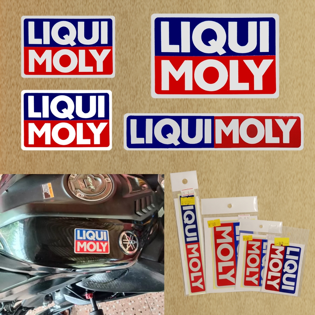 Sticker Motor Kereta LIQUI MOLY Tampal Luar | Shopee Malaysia