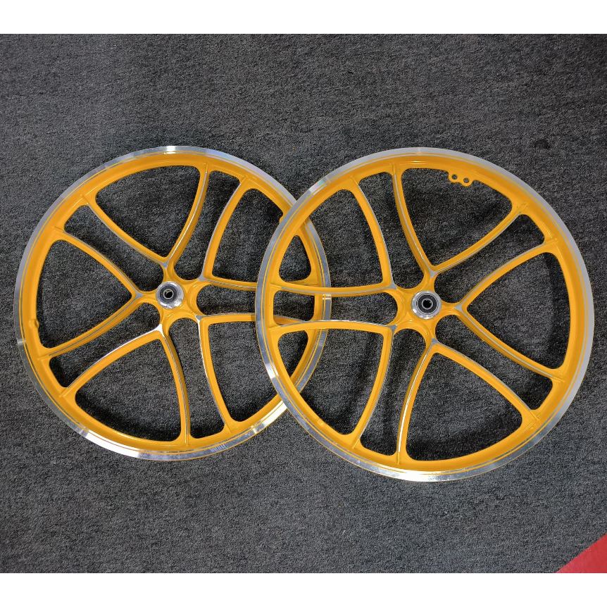 Rim Basikal | Tayar Basikal | Wheel set size 20" For BMX New condition ...