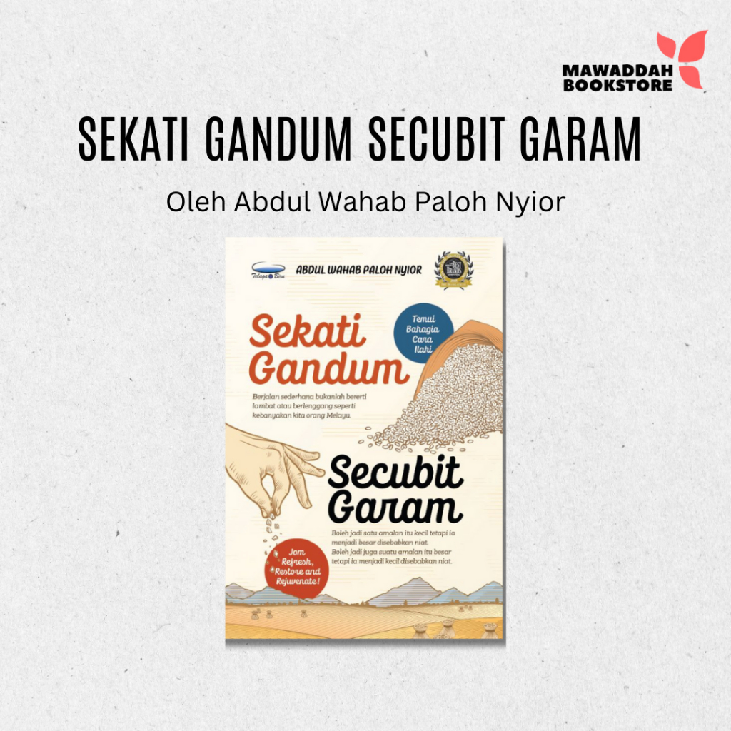 Buku Sekati Gandum Secubit Garam : Abdul Wahab Paloh Nyior | Shopee Malaysia