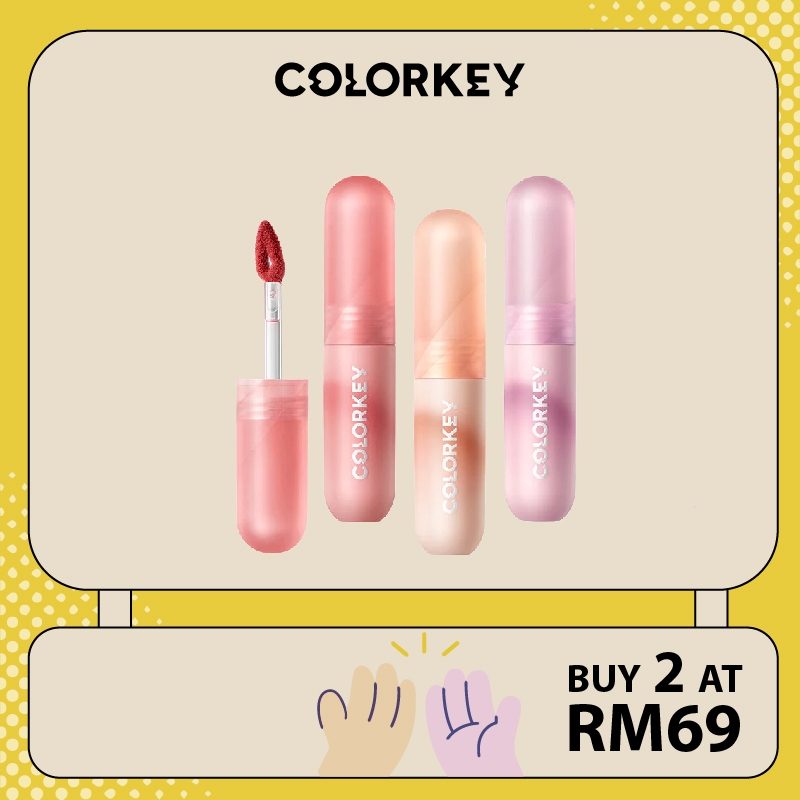 COLORKEY Velvet Lip Mousse (2g) | Shopee Malaysia