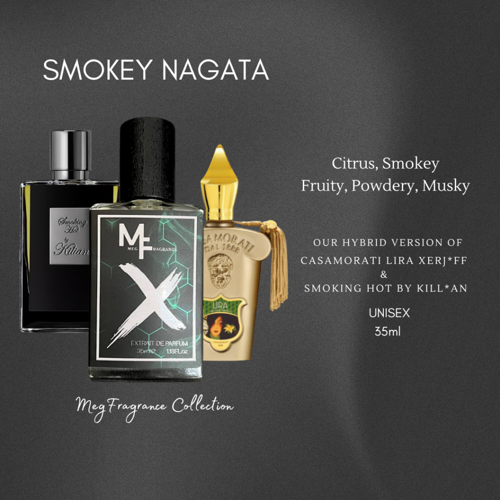 MF SMOKEY NAGATA HYBRID PERFUME FOR UNISEX | Shopee Malaysia