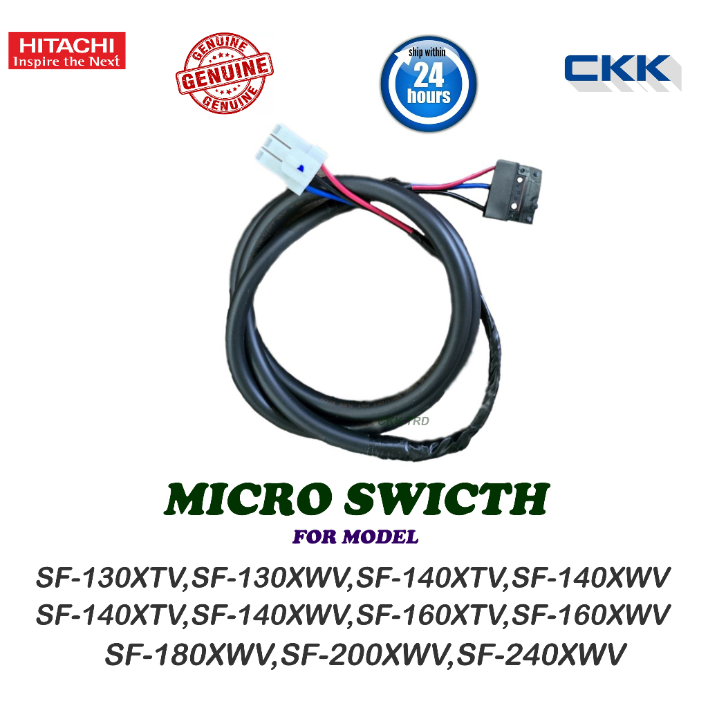 HITACHI MESIN BASUH SUIS MIKRO/HITACHI WASHING MACHINE MICRO SWITCH SF ...