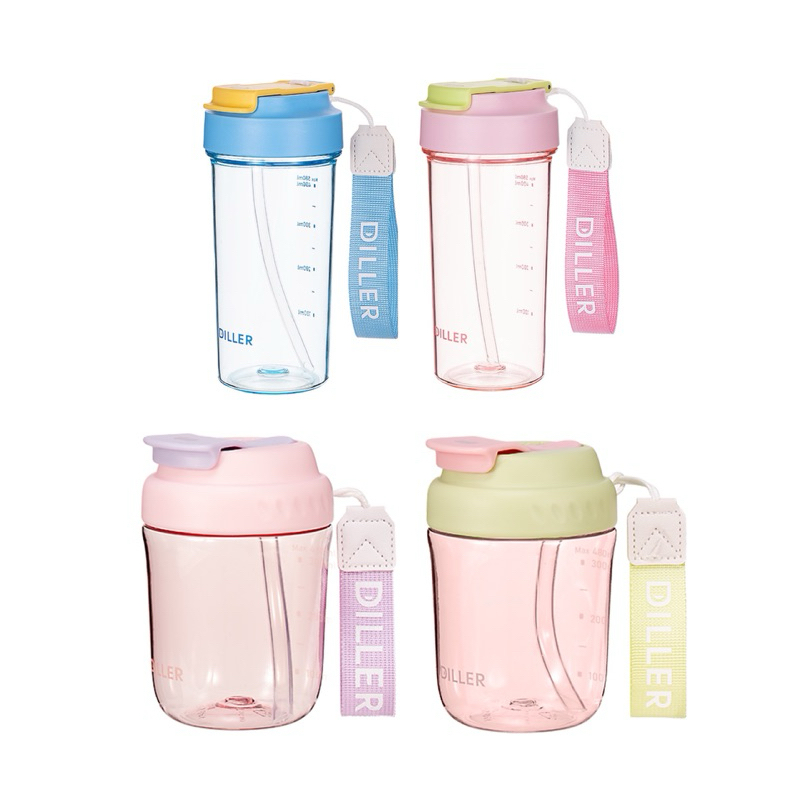 Diller Cawan Botol Air Jus Kopi Teh Food Grade PC Multifunction ...