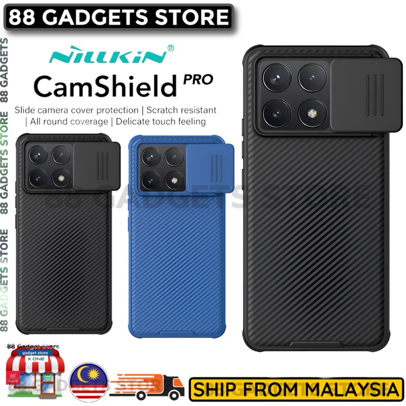 [ NILLKIN ] Poco F6 / F6 Pro / M6 Pro 5G / F5 Pro / F4 / F3 / M4 Pro / K40 / 11 Camshield Pro ...
