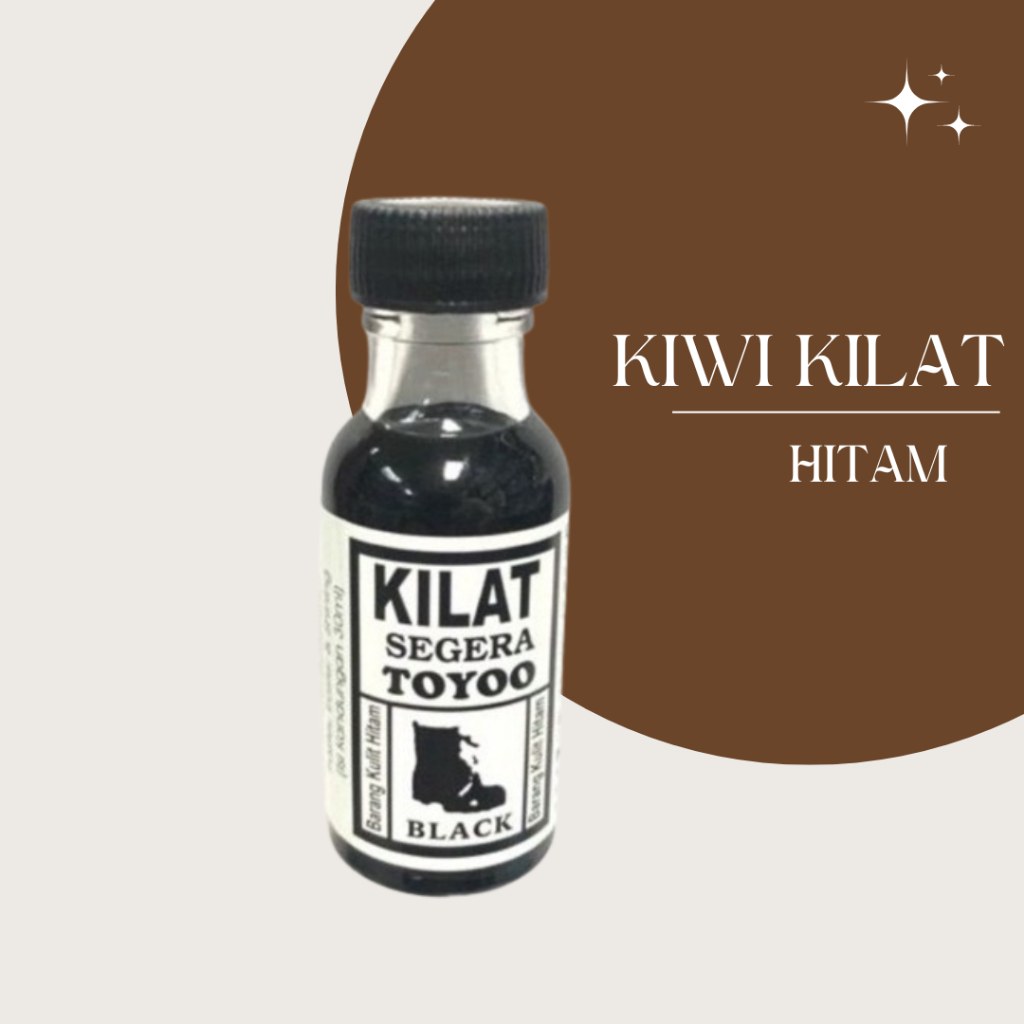 KIWI KILAT TOYO HITAM 30ML | Shopee Malaysia
