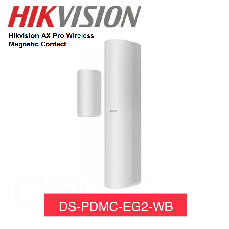 Hikvision DS-PDMC-EG2-WB Hikvision AX Pro Wireless Magnetic Contact ...