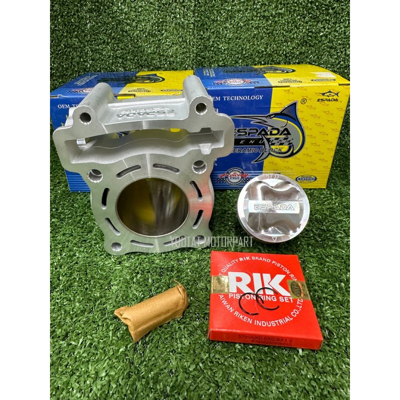 ESPADA RACING LC135 RACING CERAMIC BLOCK RACING BLOCK SET 57MM 60MM ...