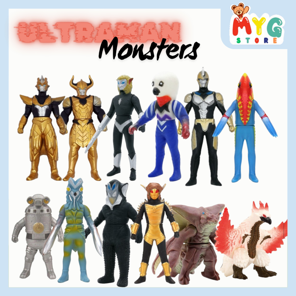 Ultraman Monster Kaiju Collectible Figure Ready Stock In Malaysia ...