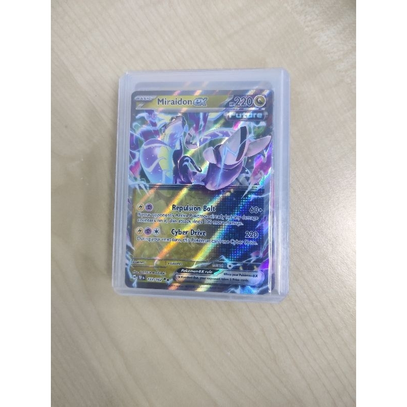 Pokemon TCG Miraidon Ex Temporal Force | Shopee Malaysia
