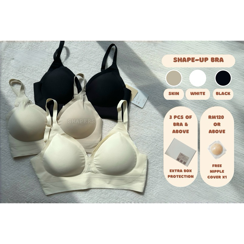 SHAPERS | Shape-Up Bra - Externally expanded bra with 4cm pad - Curvy ...