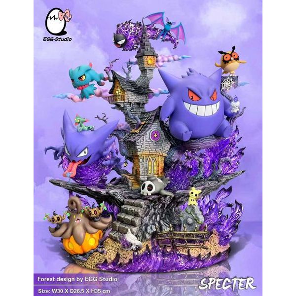 Egg Studio - Ghost Series Pokemon Resin Statue GK Anime Figure | Shopee ...