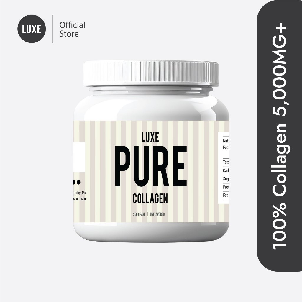 LUXE's Pure Collagen (300g) 30 days/ 30's | Unflavored | Shopee Malaysia