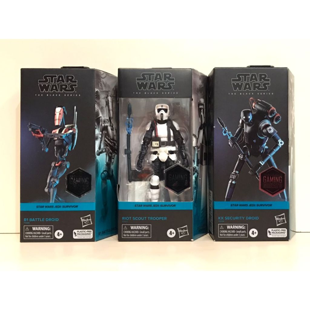 Star Wars The Black Series Gaming Greats Jedi Survivor 6" Riot Scout ...