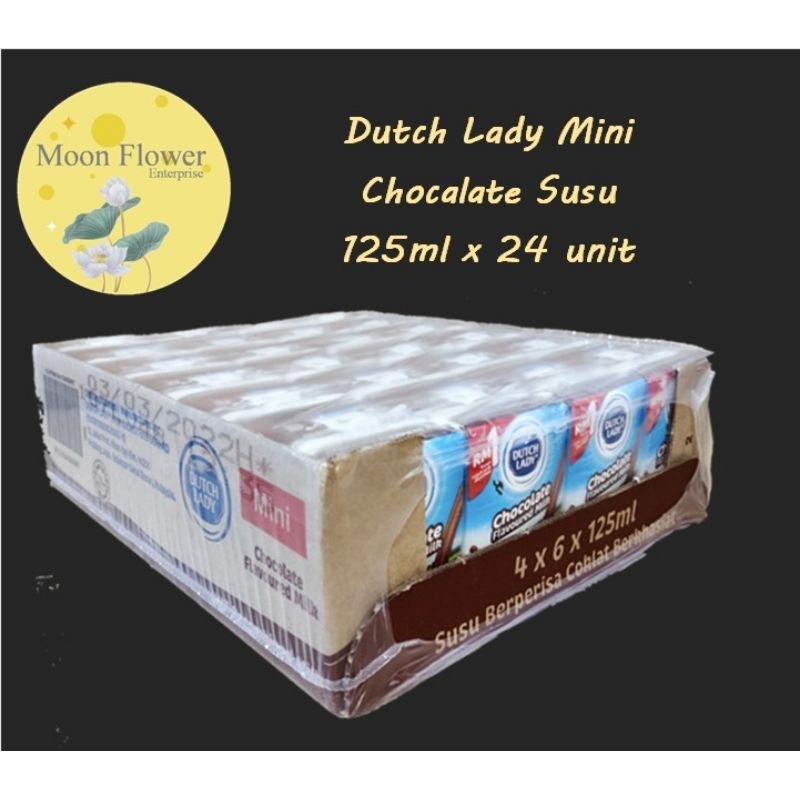 Dutch Lady Mini Chocolate Susu 125ml x 24unit | Shopee Malaysia