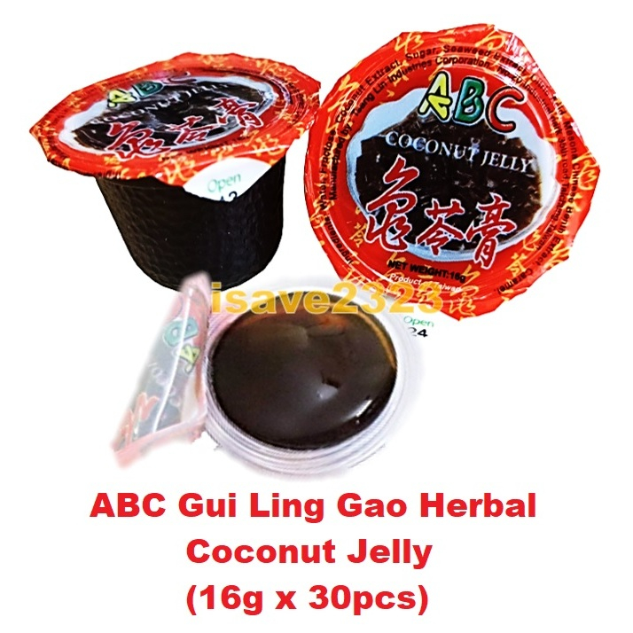 ABC Gui Ling Gao Herbal Coconut Jelly (16g x 30pcs) | Shopee Malaysia