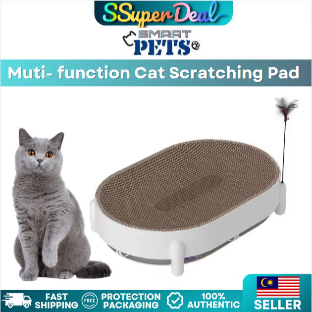 Smartpets Muti- function Cat Scratching Pad | Shopee Malaysia
