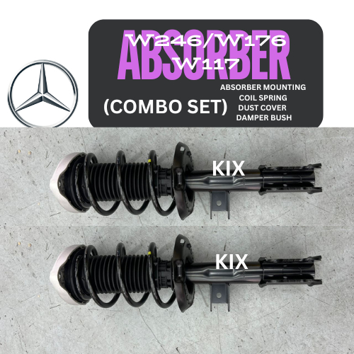 PLUG N PLAY MERCEDES-BENZ W246/W176/W117 ABSORBER FRONT COMBO SET WITH ...