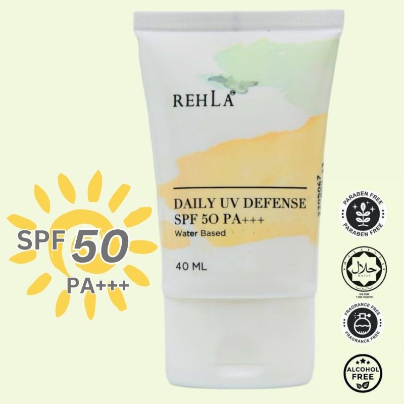 Rehla Sun Block SPF50 PA+++ Mesra Ihram Halal Skin Care Daily Use Water ...