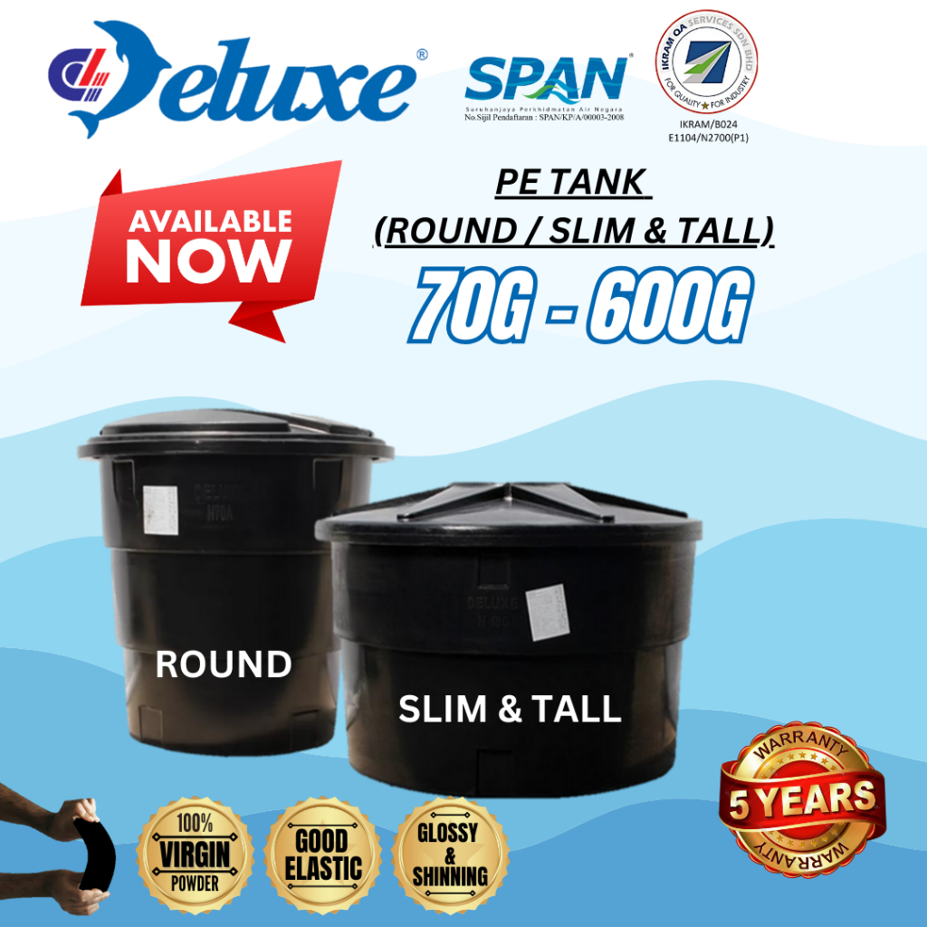 DELUXE POLYETHYLENE WATER TANK | Shopee Malaysia