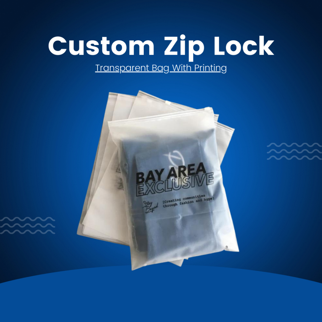 SERVICE CUSTOM ZIP LOCK TRANSPARENT BAG WITH PRINTING ! BEG PLASTIK ZIP ...
