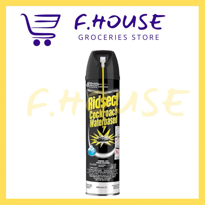 Ridsect Cockroach Waterbased (600ml) | Shopee Malaysia