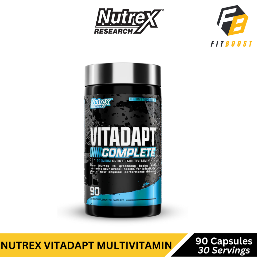 Nutrex Research, Vitadapt Complete, Sports Multivitamin for Men (90 ...